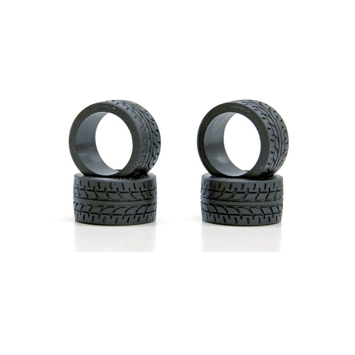 Kyosho MINI-Z Racing Radial Wide Tire 10° MZW38-10 – Rear – 4 Pack